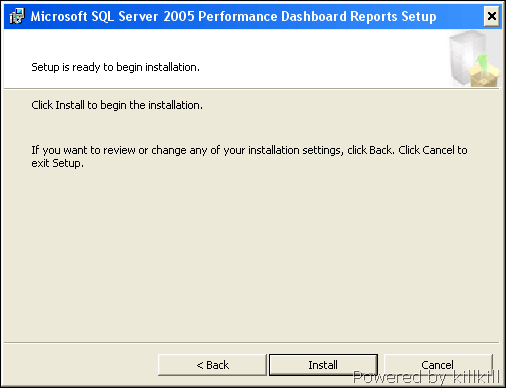[原]安装SQL Server 2005 Performance Dashboard Reports的技巧 - killkill - 博客园
